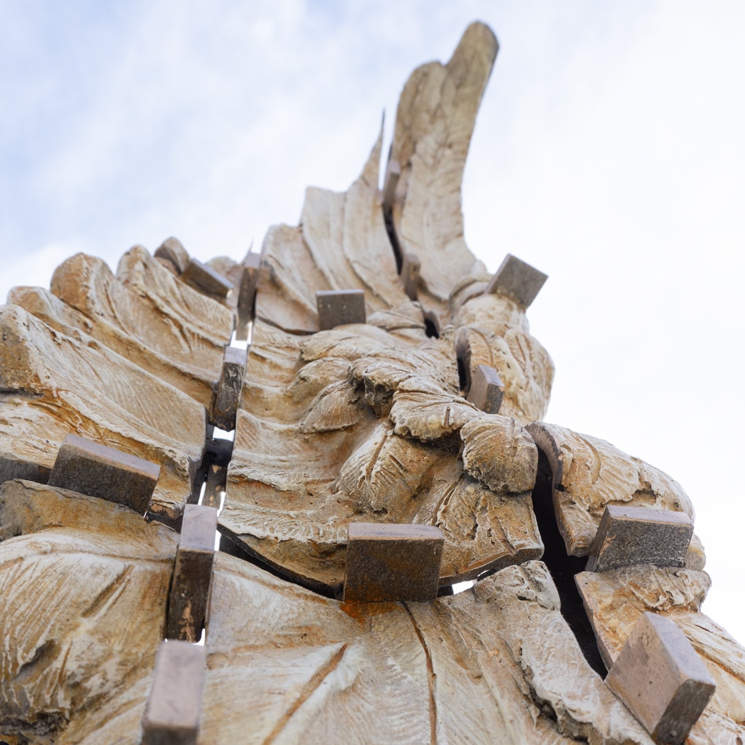 Australian Art & Sculpture |Split Wing -2m | | Soho Galleries